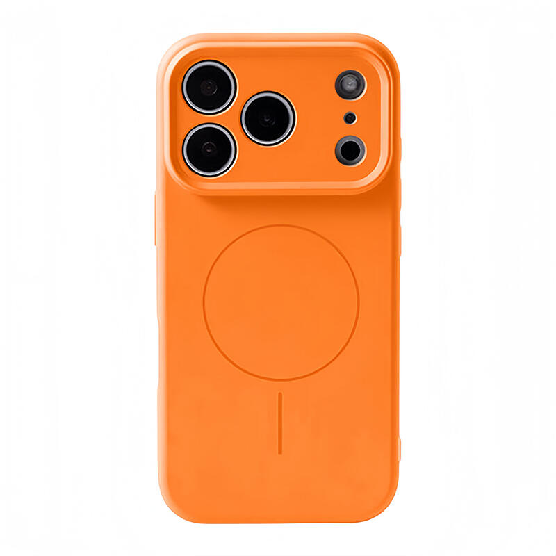Liquid Silicone MagSafe Phone Case - Orange – Artbox Case
