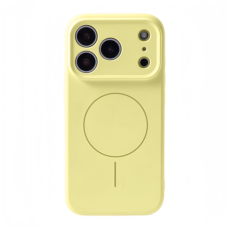 Liquid Silicone MagSafe Phone Case - Butter Yellow – Artbox Case